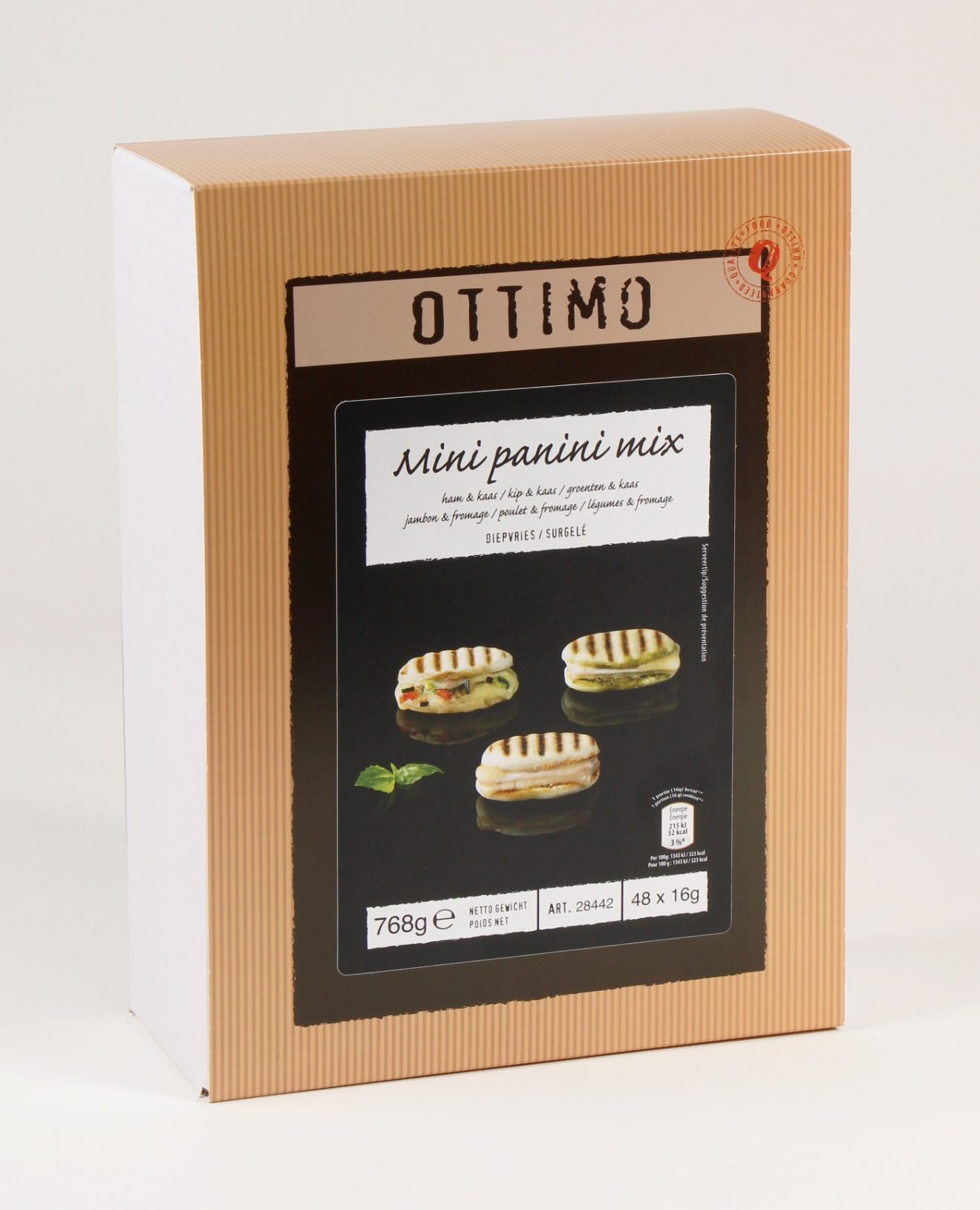 Mini panini assortiment 3 x (16 x 16g) OTTIMO - OVI